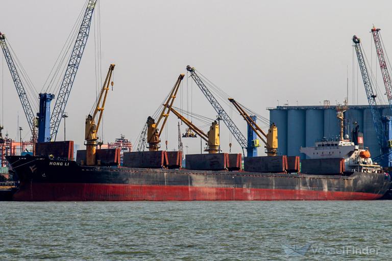 HONG LI, Bulk Carrier - Details and current position - IMO 9074705 ...