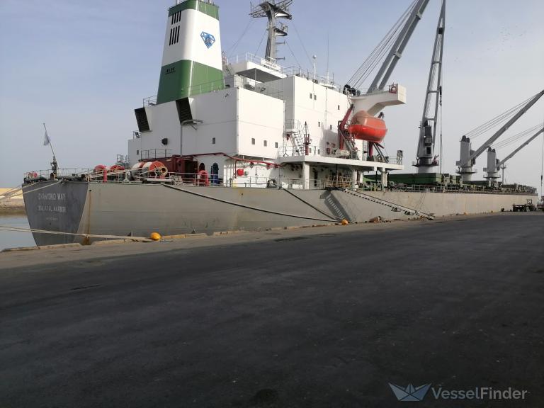 DIAMOND WAY, Bulk Carrier - Details and current position - IMO 9074808 ...