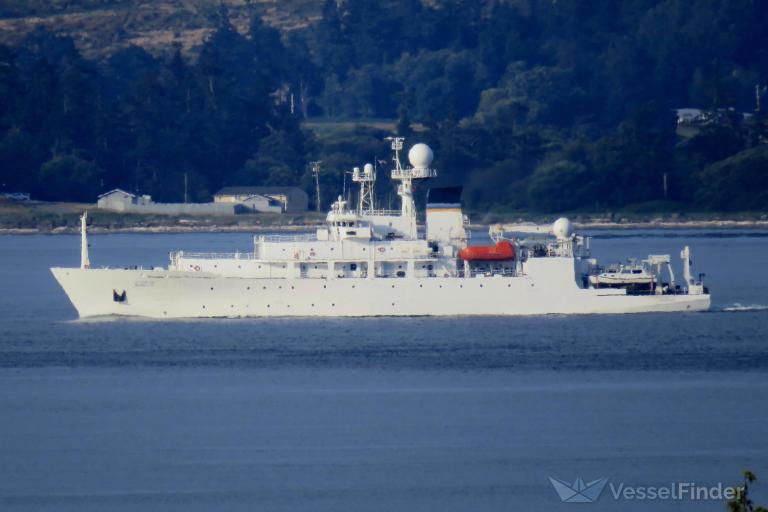 USNS BOWDITCH, Research Vessel - Details and current position - IMO ...