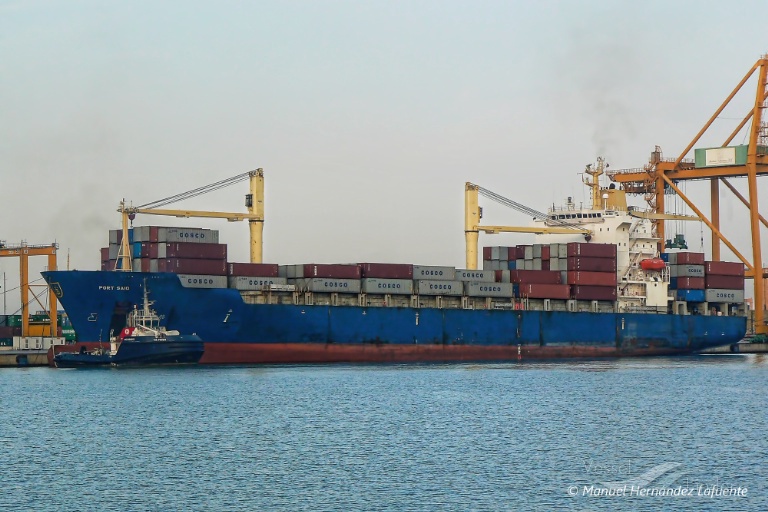 PORT SAID, Container Ship - Details and current position - IMO 9082362 ...