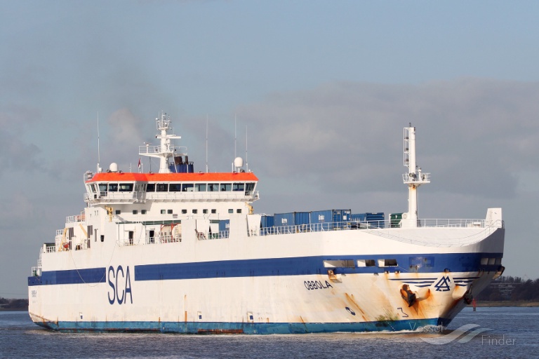 SCA OBBOLA, Ro-Ro Cargo Ship - Scheepsdetails en huidige positie - IMO ...