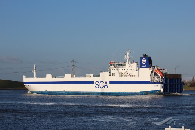 SCA ORTVIKEN, Ro-Ro Cargo Ship - Skibsdetaljer og nuværende position ...