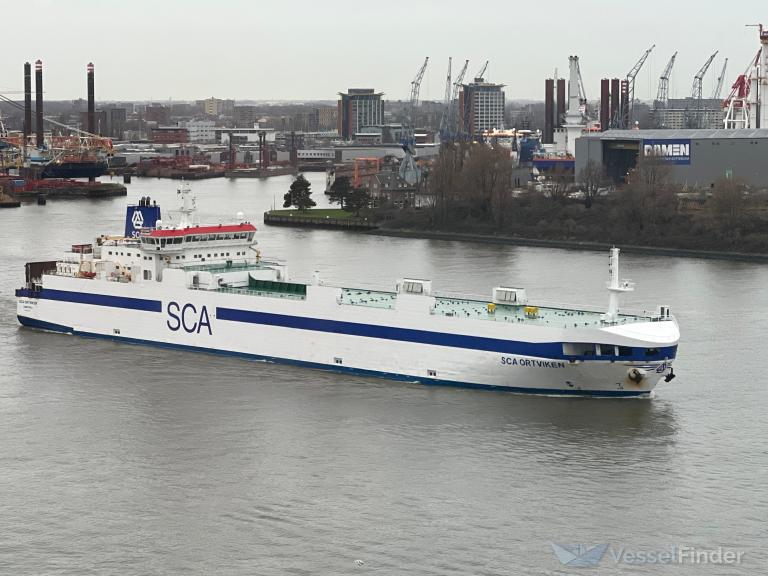 SCA ORTVIKEN, Ro-Ro Cargo Ship - Details and current position - IMO ...