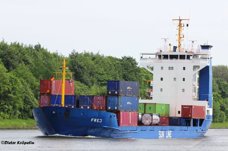 FREJ, General Cargo Ship - Details and current position - IMO 9101156 ...