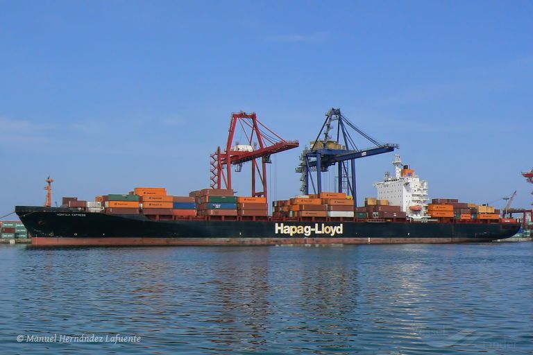 S EMIRATES, Container Ship - Details and current position - IMO 9104902 ...