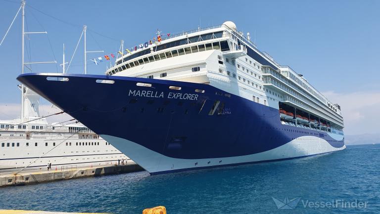 Marella Explorer Current Location - Live Ship Tracking | CruiseTrack | CruiseTrack