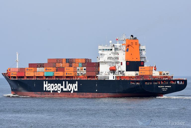 MV VALENCIA EXPRESS, Container Ship - Details and current position ...