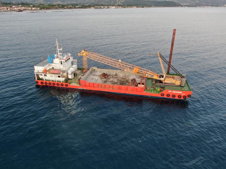 ST.GEORGE, Hopper Dredger - Details and current position - IMO 9108855 ...