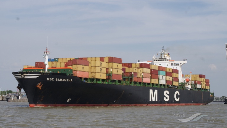 MSC SAMANTHA VI, Container Ship - Details and current position - IMO ...