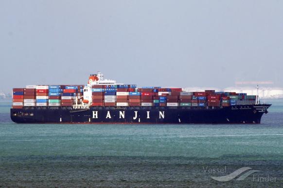 HANJIN WASHINGTON, Container Ship - Details and current position - IMO ...