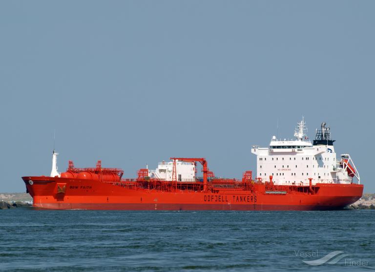 BOW FAITH, Chemical/Oil Products Tanker - Detalles del buque y posición ...