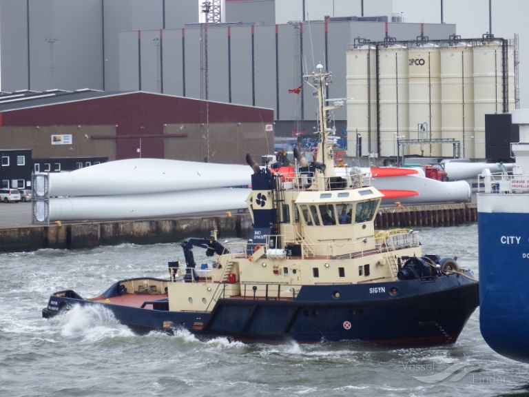 SIGYN, Tug - Details and current position - IMO 9114361 - VesselFinder