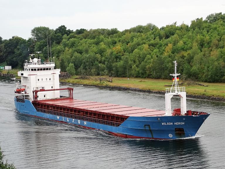 WILSON HERON, General Cargo Ship - Details and current position - IMO ...