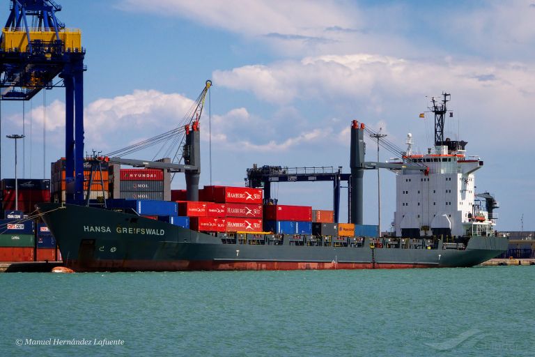 DALAI, Container Ship - Details and current position - IMO 9118501 ...