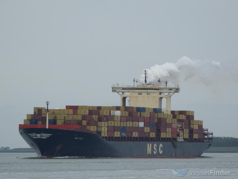 MSC FIE X, Container Ship - Details and current position - IMO 9120853 - VesselFinder