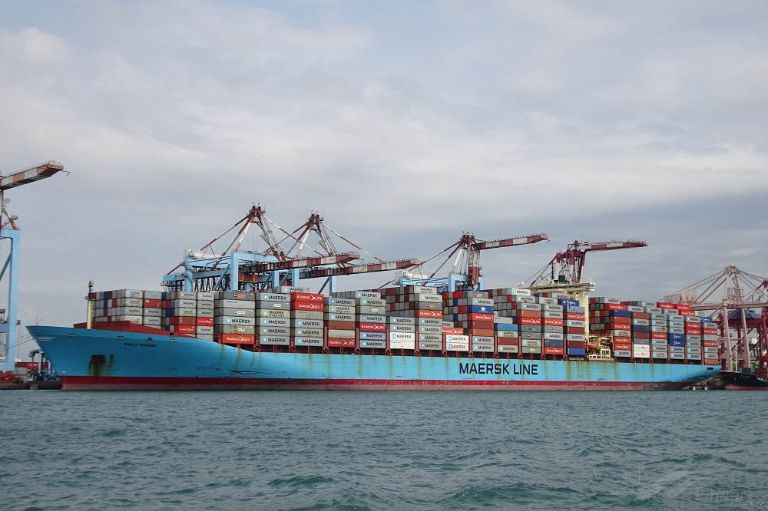 SALLY MAERSK, Container Ship - Details and current position - IMO ...