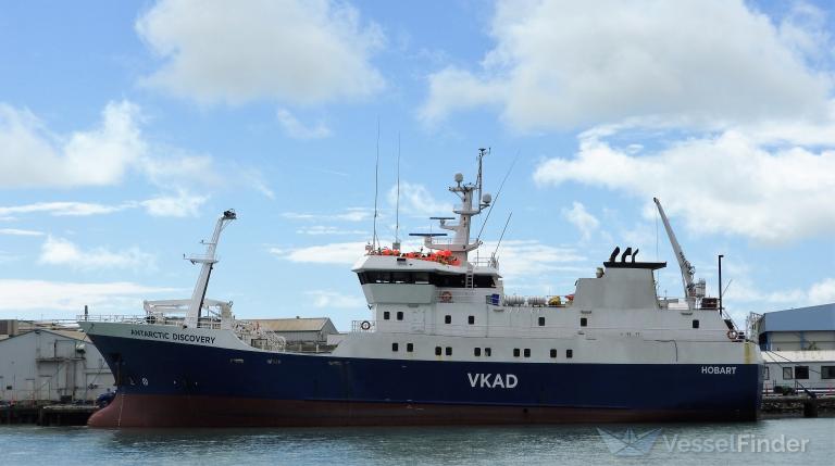 ANTARCTIC DISCOVERY, Fishing Vessel - Details and current position ...
