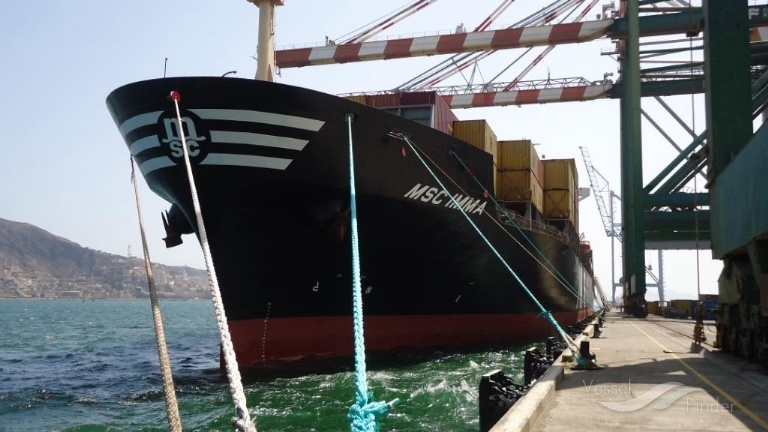 MSC IMMA, Container Ship - Scheepsdetails en huidige positie - IMO ...