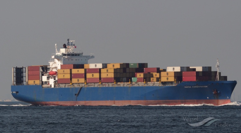 HANSA CONSTITUTION-1, Container Ship - Details and current position ...