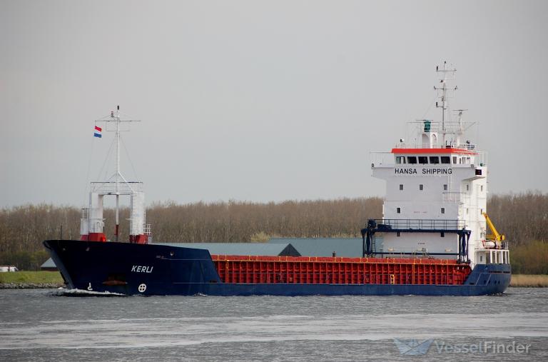 KERLI, General Cargo Ship - Details and current position - IMO 9125695 ...