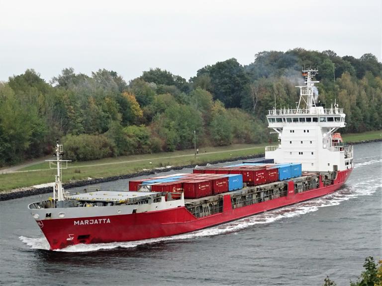 MARJATTA, General Cargo Ship - Skibsdetaljer og nuværende position ...