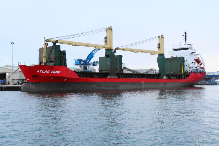 ATLAS WIND, General Cargo Ship - Details and current position - IMO ...