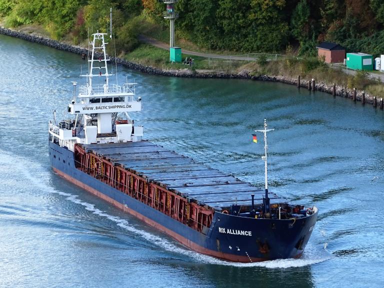 RIX ALLIANCE, General Cargo Ship - Details and current position - IMO 9128403 - VesselFinder