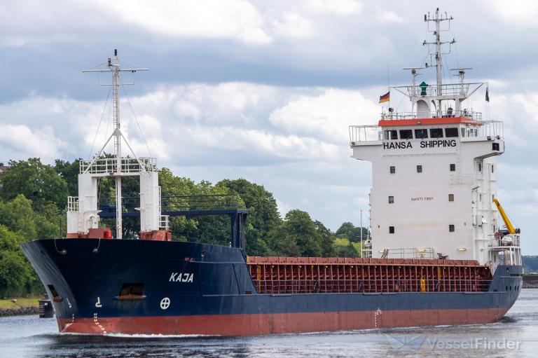 KAJA, General Cargo Ship - Details and current position - IMO 9130200 ...