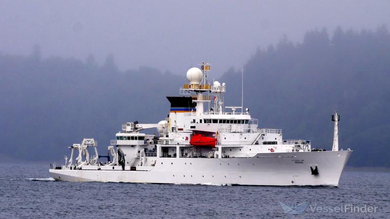 USNS HENSON, Research Vessel - Detalles del buque y posición actual ...