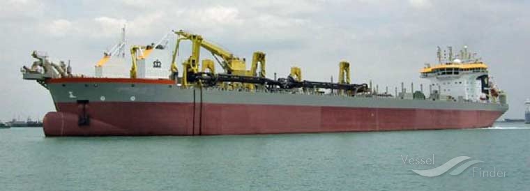 FAIRWAY, Hopper Dredger - Details and current position - IMO 9132454 ...