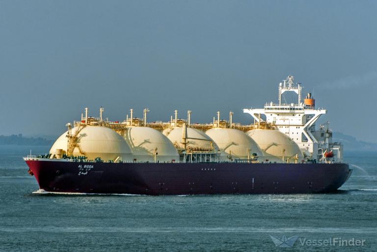 AL BIDDA, LNG Tanker - Details and current position - IMO 9132741 ...