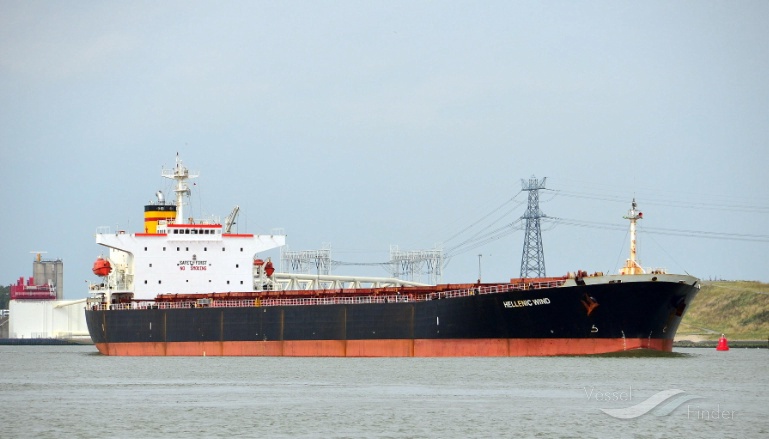 HELLENIC WIND, Bulk Carrier - Details and current position - IMO ...