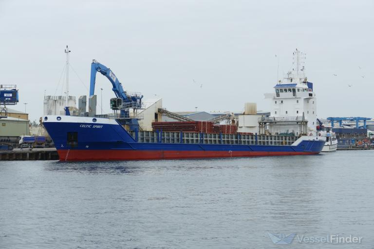 CELTIC SPIRIT, General Cargo Ship - Detalles del buque y posición ...