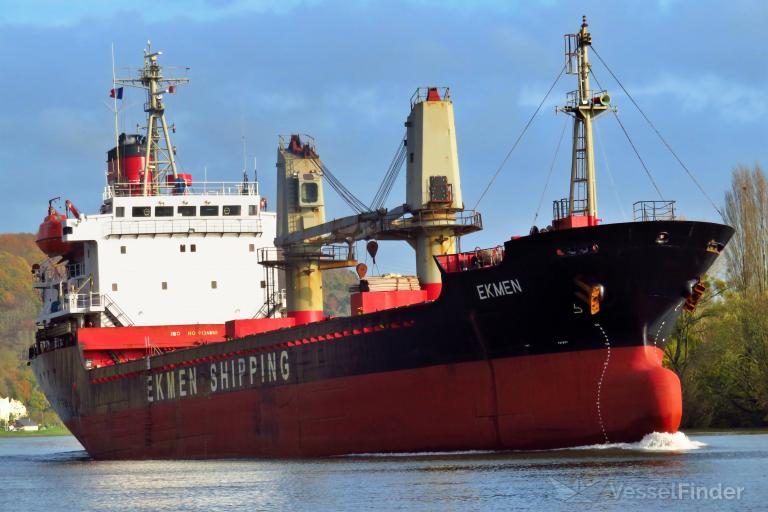 EKMEN, General Cargo Ship - Details and current position - IMO 9136888 ...
