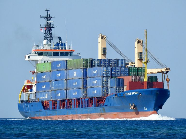 TEAM SPIRIT, General Cargo Ship - Details and current position - IMO ...