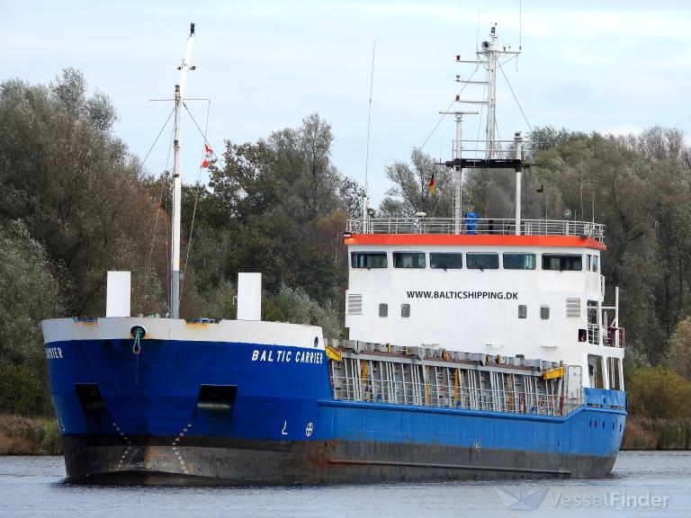 BALTIC CARRIER, General Cargo Ship - Details and current position - IMO ...