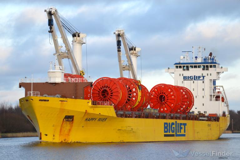 HAPPY RIVER, General Cargo Ship - Details and current position - IMO ...