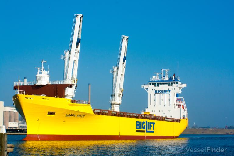 HAPPY RIVER, General Cargo Ship - Details and current position - IMO ...