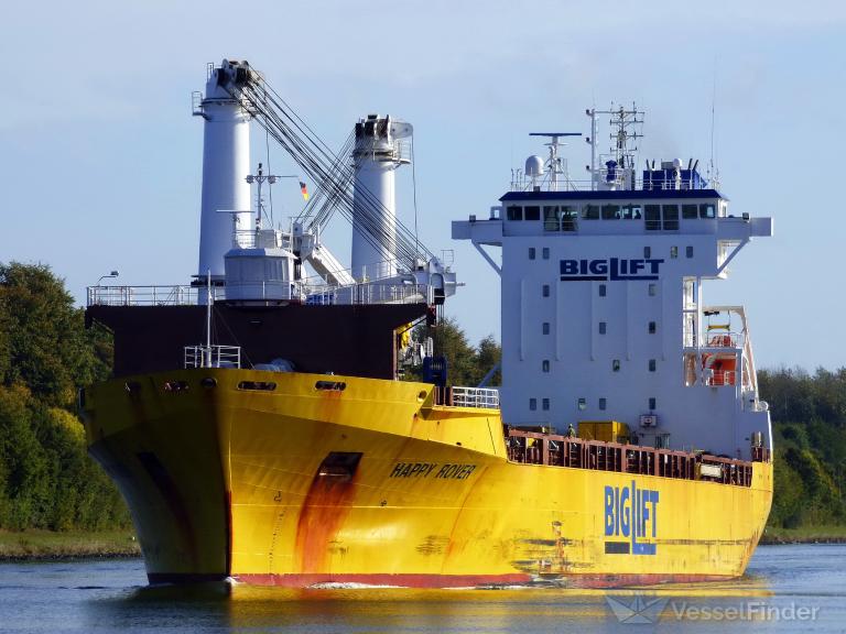 HAPPY ROVER, General Cargo Ship - Details and current position - IMO ...