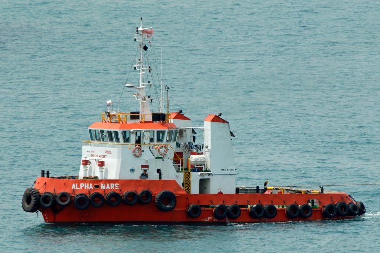 ALPHA MARS, Tug - Details and current position - IMO 9143180 - VesselFinder