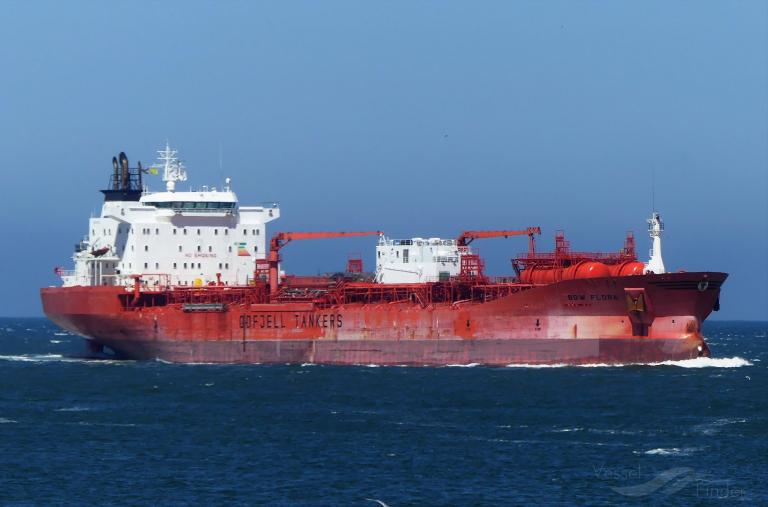 BOW FLORA, Chemical/Oil Products Tanker - Details and current position ...