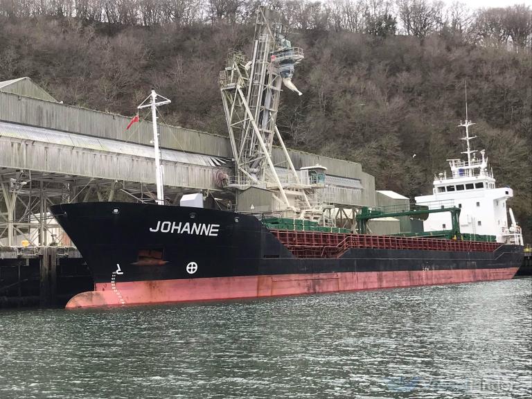 JOHANNE, General Cargo Ship - Scheepsdetails en huidige positie - IMO ...