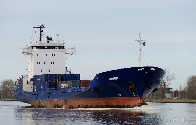 ORION, General Cargo Ship - Details and current position - IMO 9143415 ...