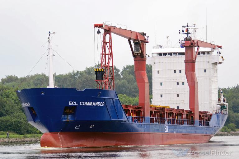 SAMSKIP COMMANDER, General Cargo Ship - Details and current position ...