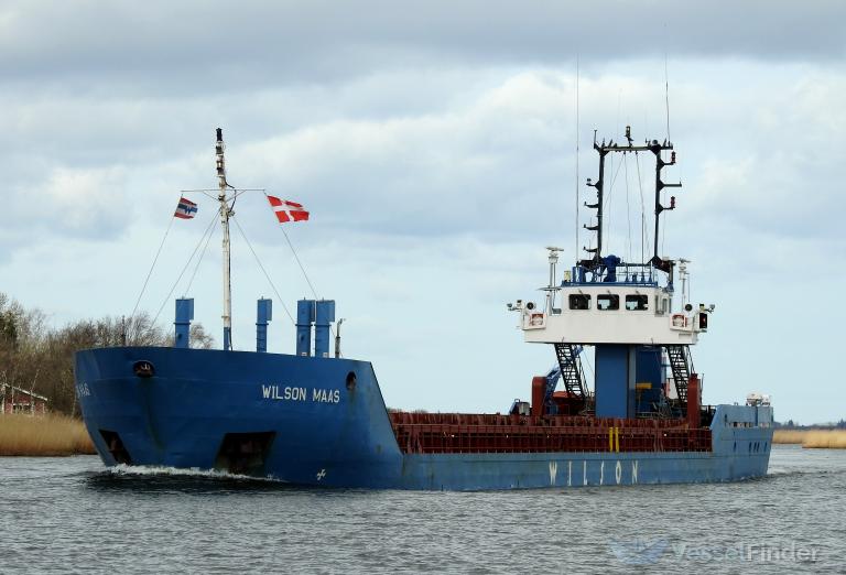 WILSON MAAS, General Cargo Ship - Details and current position - IMO ...