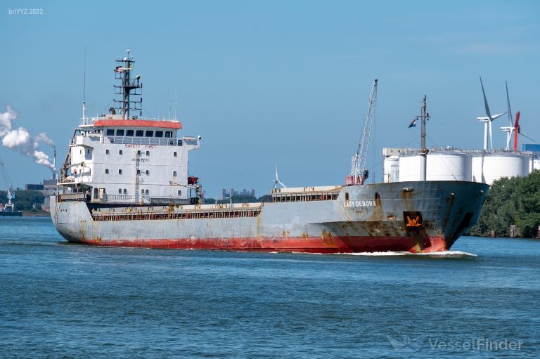 LADY DEBORA, General Cargo Ship - Details and current position - IMO ...