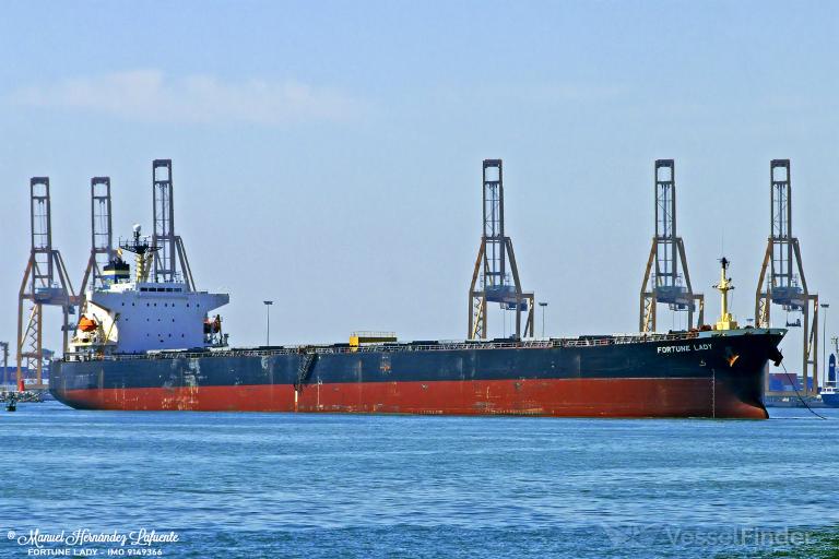 FORTUNE LADY, Bulk Carrier - Details and current position - IMO 9149366 ...