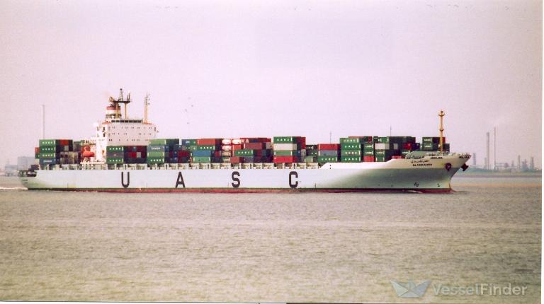 AL FARAHIDI, Container Ship - Details and current position - IMO ...