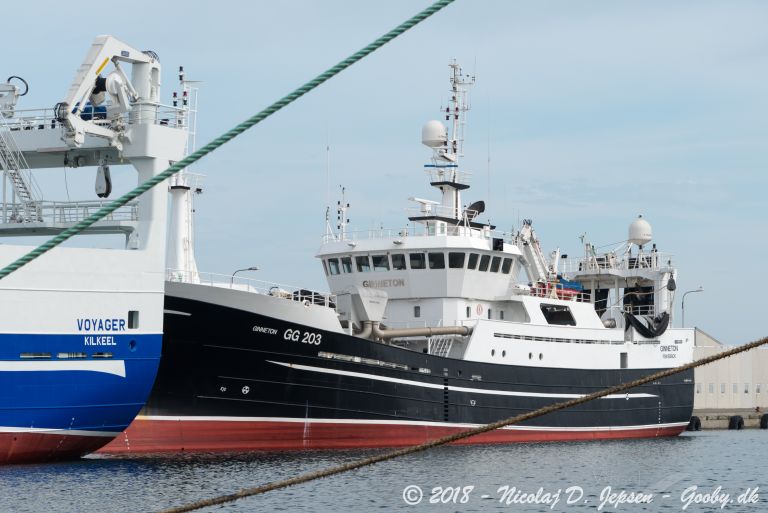 GINNETON, Fishing Vessel - Details and current position - IMO 9150016 ...