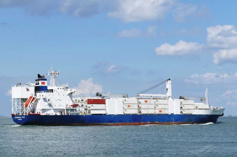 CARIBBEAN STAR, Refrigerated Cargo Ship - Details and current position ...